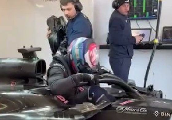 Relatores | Franco Colapinto probó por primera vez un auto de Fórmula 1 con Alpine